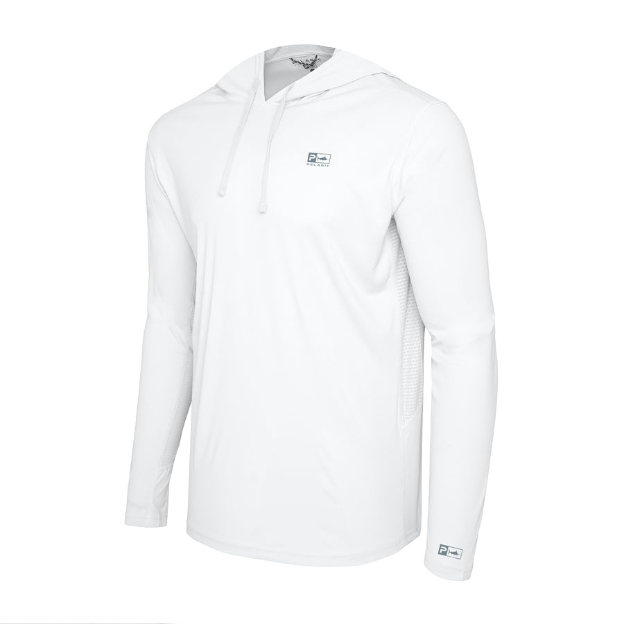 PELAGIC Hooded Fishing Shirt - Vaportek Goione Tuna